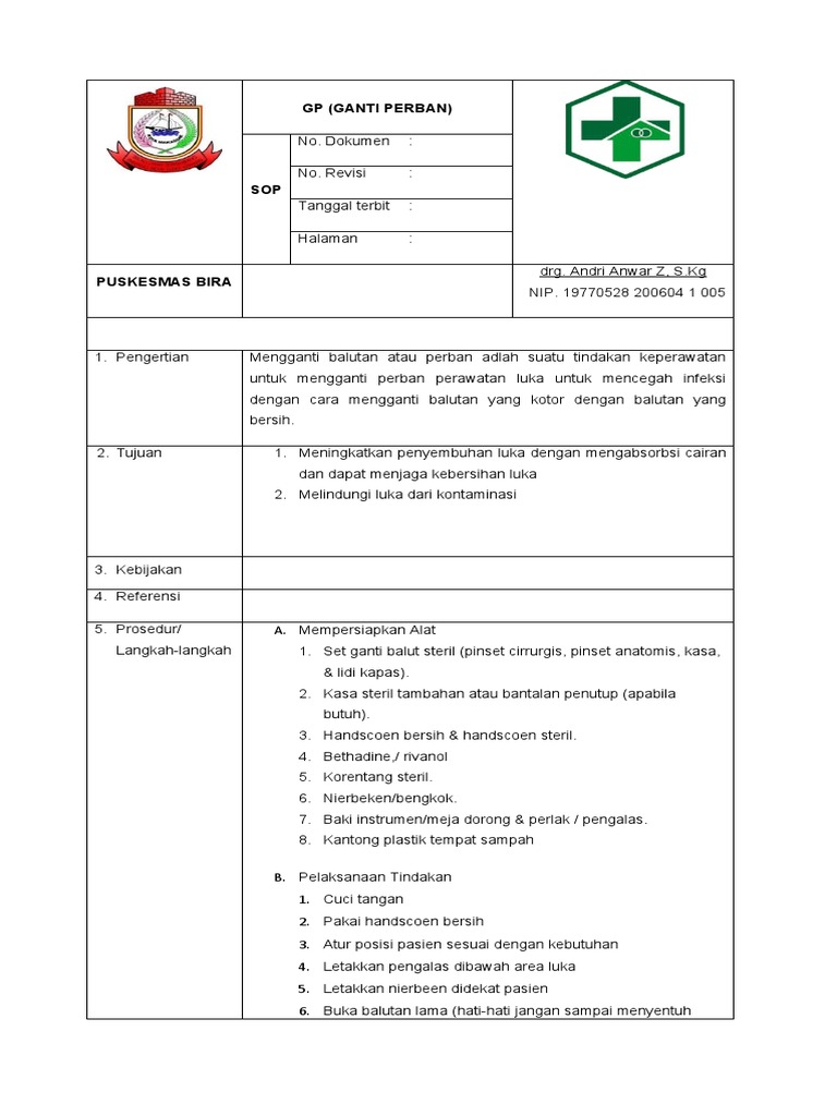 Sop GP | PDF | Sains & Matematika