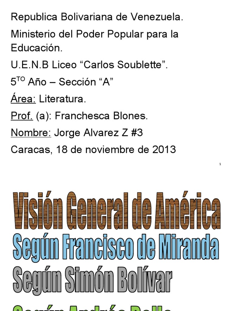 Diptico Final | PDF | Venezuela