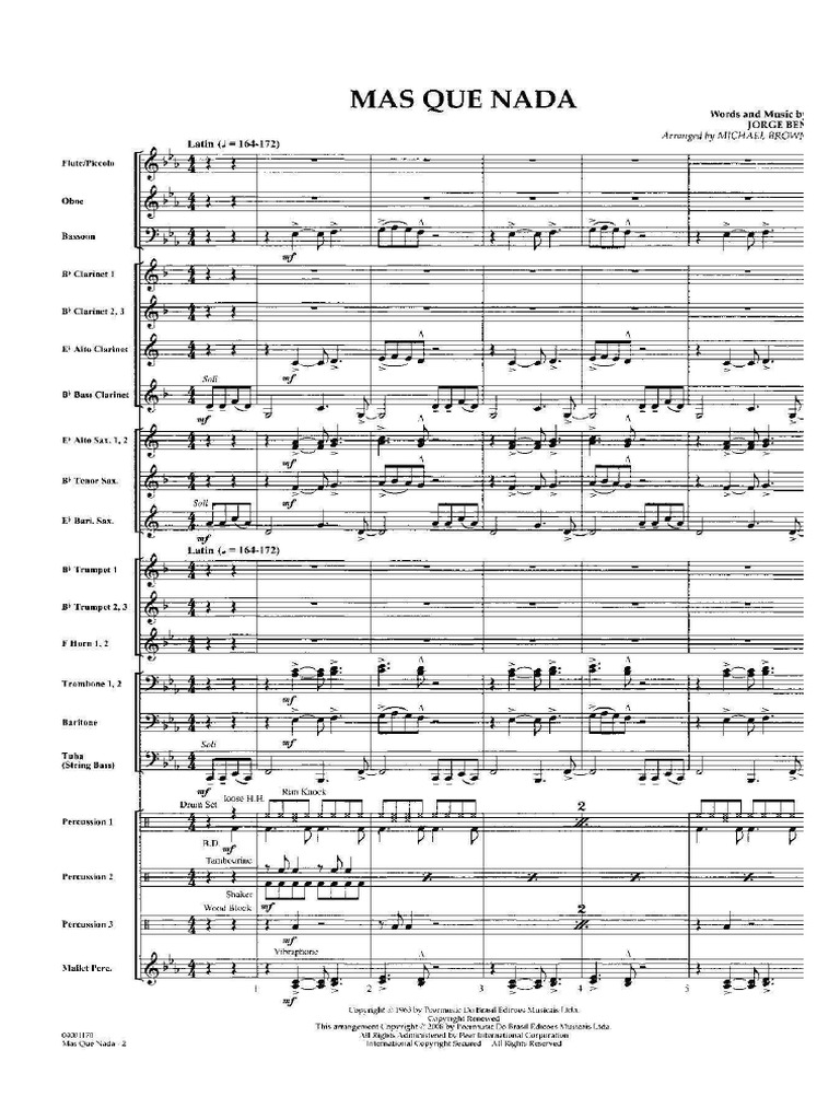 Jorge Ben Mais Que Nada | PDF