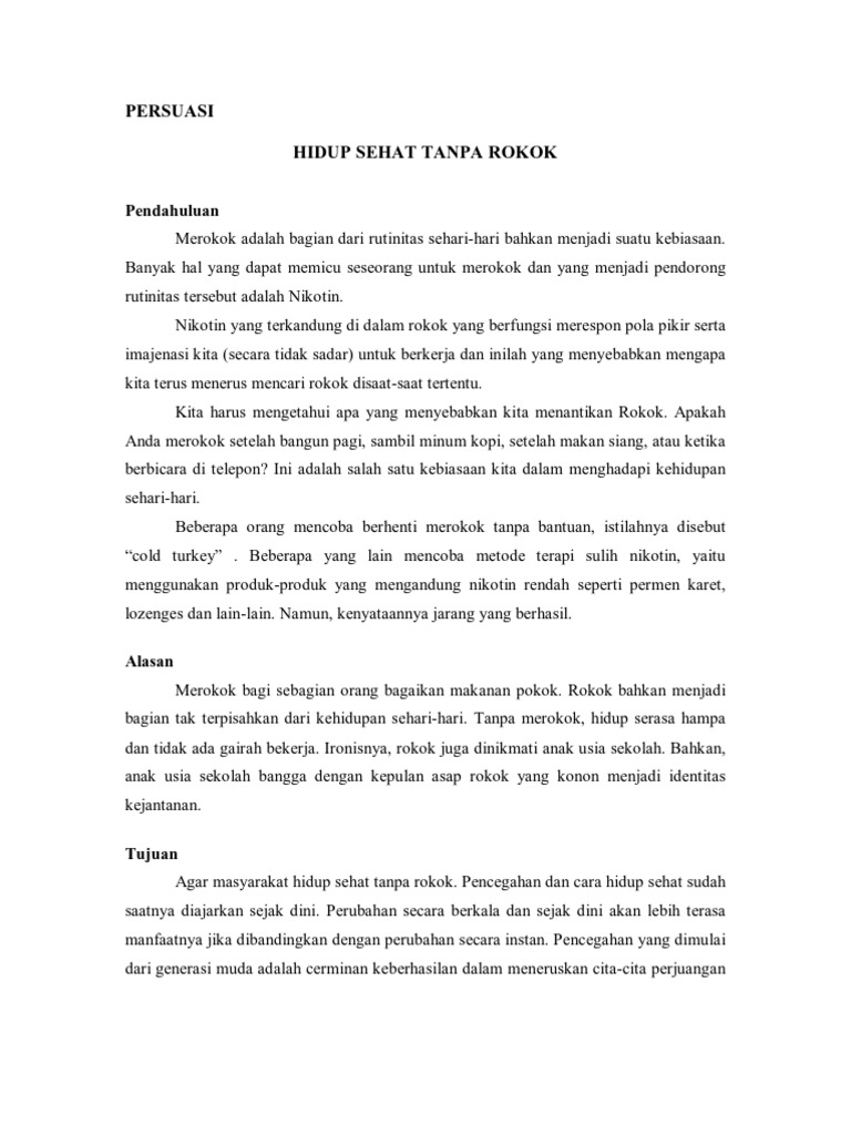 Karangan Persuas | PDF