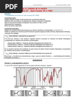 Exercices RMN Correction.. | PDF | Spectroscopie RMN | Mécanique quantique