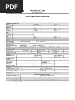 Room Integrity Testing Procedure Guide | PDF | Duct (Flow) | Civil ...