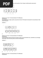 Soal dan Pembahasan Tes Figural | PDF