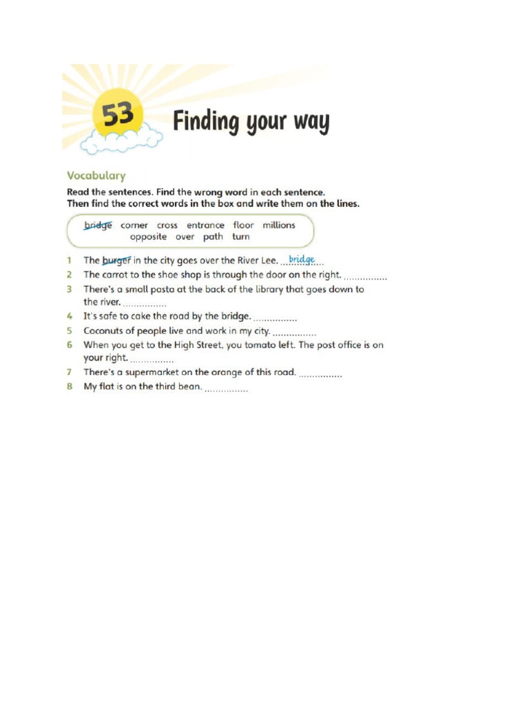 Unit 53 - Finding Your Way | PDF