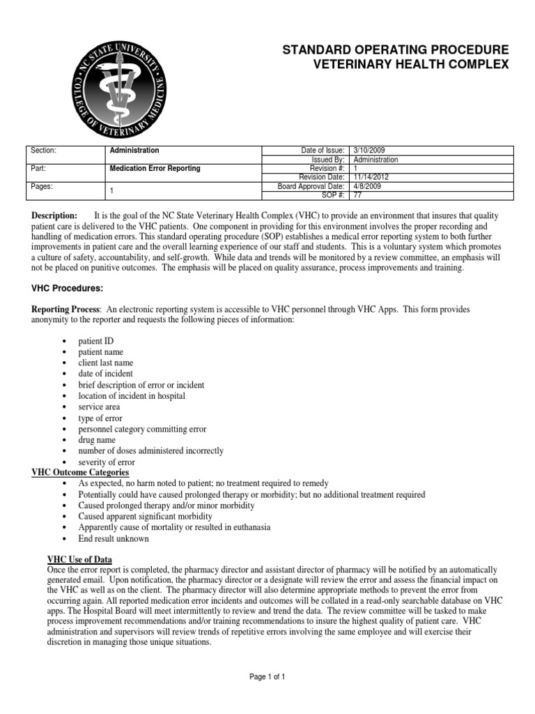 Medication Error Reporting | PDF | Medical Error | Patient