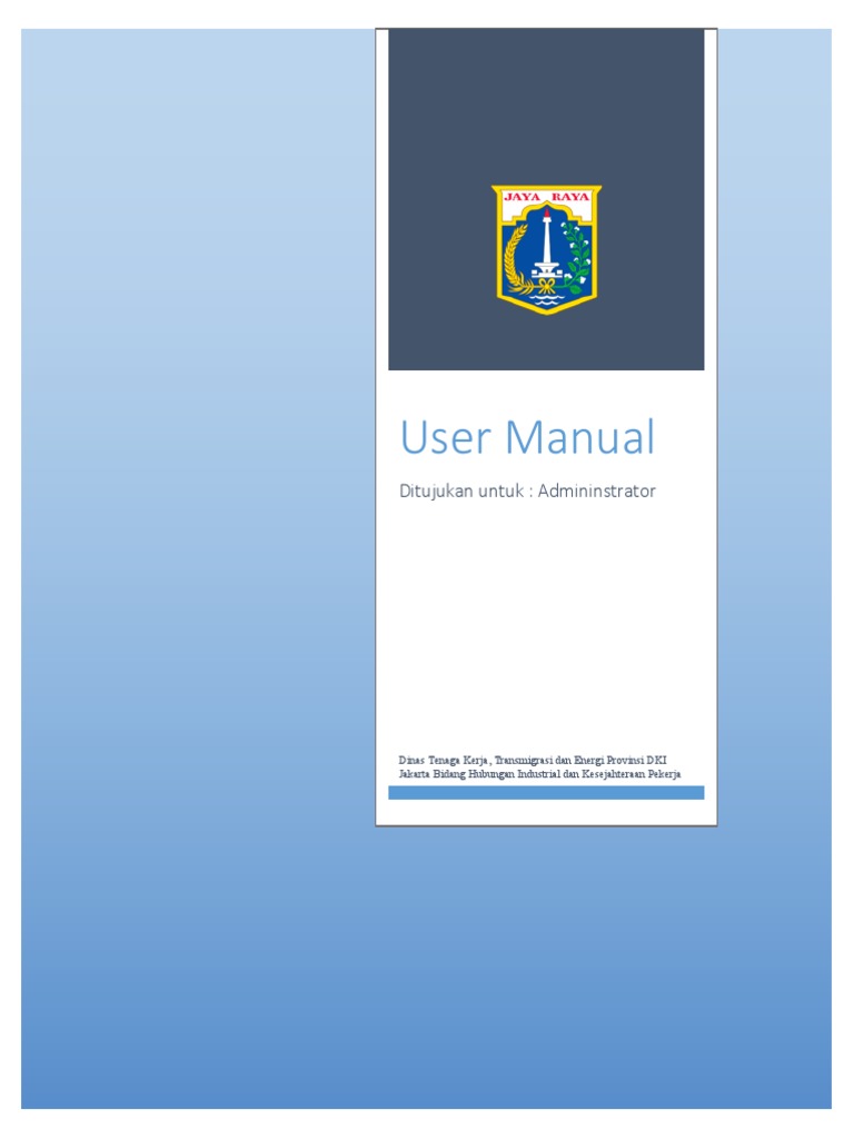 User Manual-ADMINISTRATOR | PDF | Karier & Perkembangan