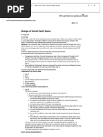 Design Guidelines for Small Earth Dams | PDF | Dam | Soil Mechanics