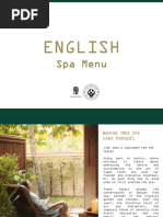 Spa Vocabulary List: Easy Access English | PDF | Massage | Nail (Anatomy)