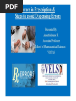 Introduction of Dispensing Pharmacy | PDF | Medical Prescription | Pharmacy