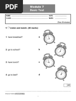 Smiles 3 Mod Test 2A | PDF
