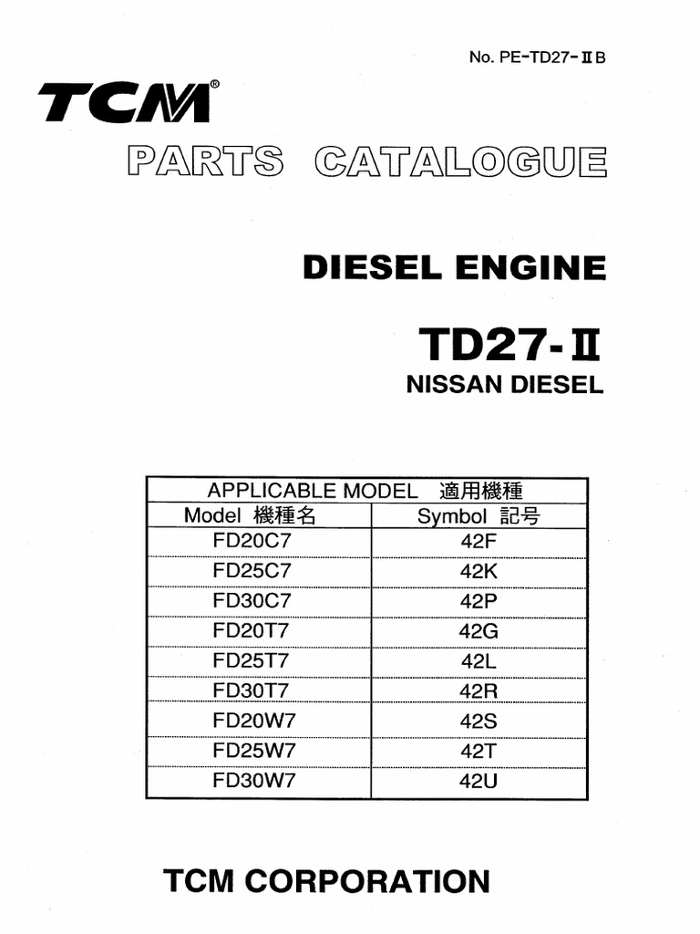TD27 Engine | PDF