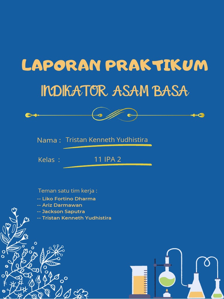 Trayek pH Indikator Alami dan Sintesis | PDF
