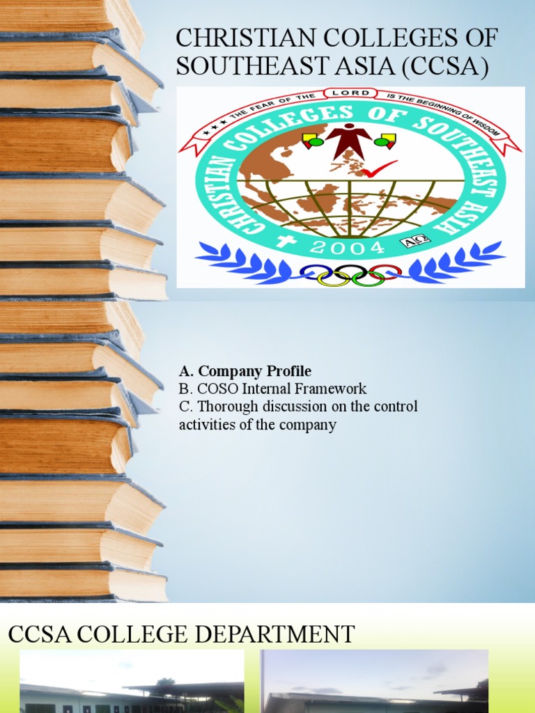 Christian Colleges of Southeast Asia (Ccsa) | PDF | Internal Audit | Dress