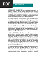 A Timeline of The Milestones of Ceu | PDF | Optometry | Pharmacy