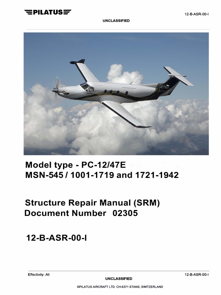 Pilatus 4 | PDF | Fuselage | Rivet