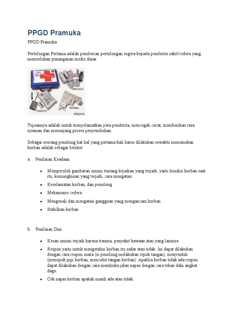 PPGD Pramuka | PDF