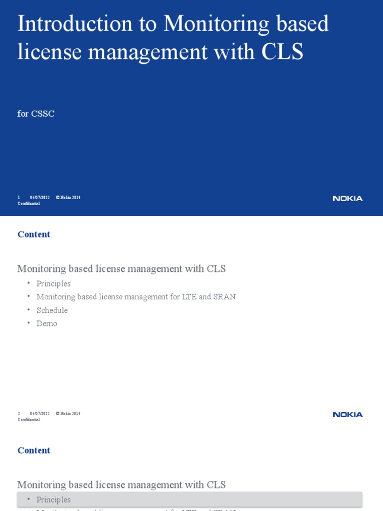 Introduction To CLS 2017 | PDF | Lte (Telecommunication) | Information ...