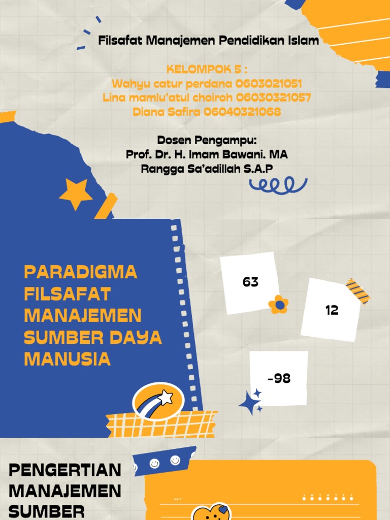 Filsafat Manajemen Sumber Daya Manusia dalam Perspektif Islam | PDF