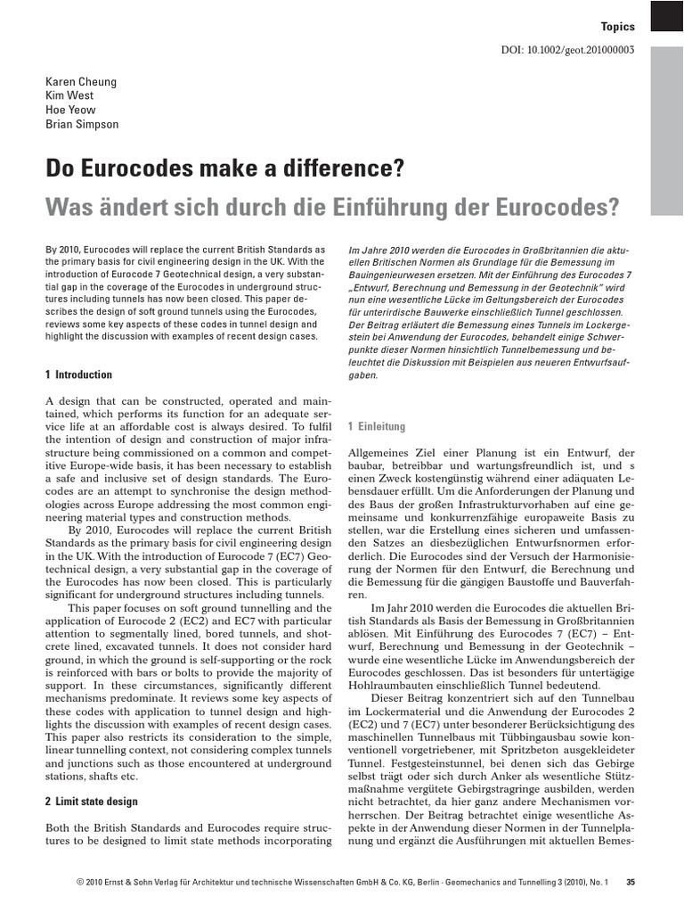 Do Eurocodes Make A Difference | PDF