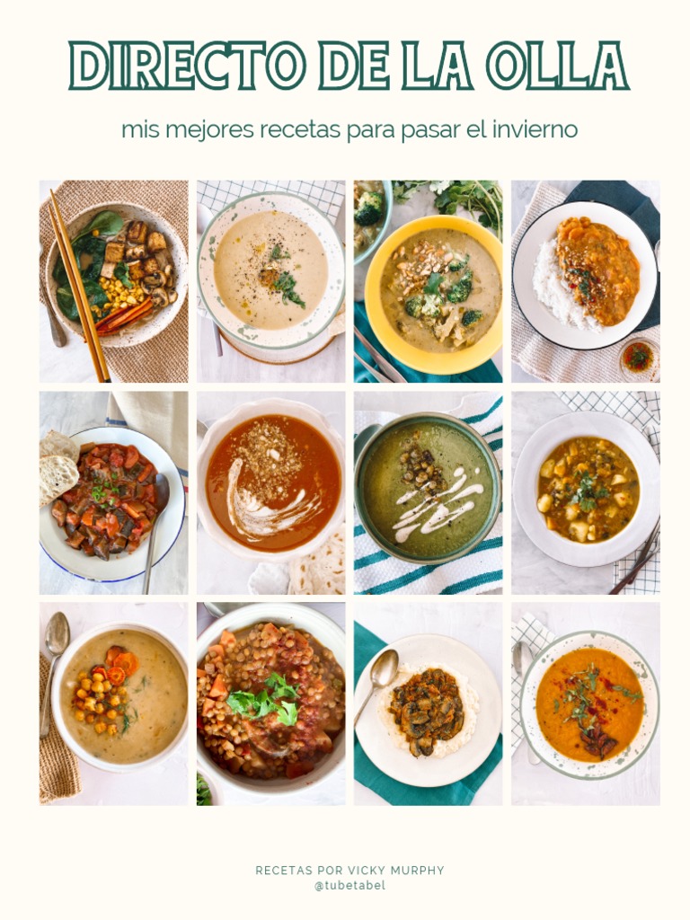 Recetario Platos de Olla 2 | PDF | Cilantro | Curry