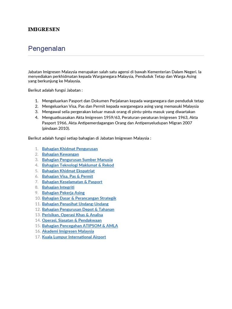 IMIGRESEN | PDF