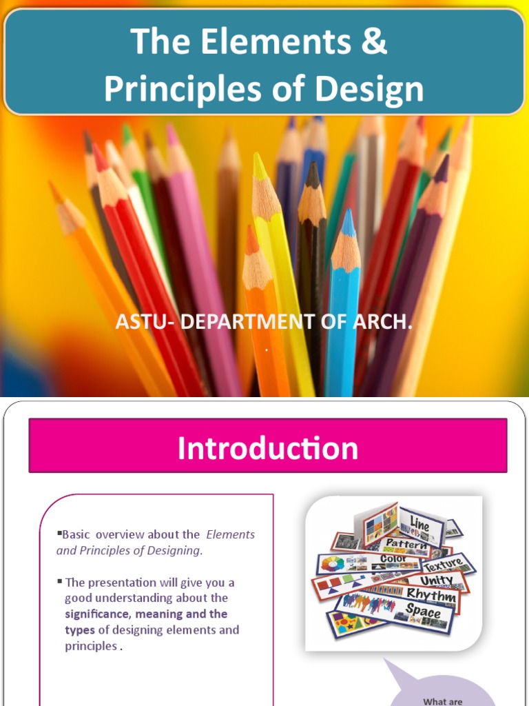 Fundamental of Arch. Element and Principle of Design | PDF | Shape