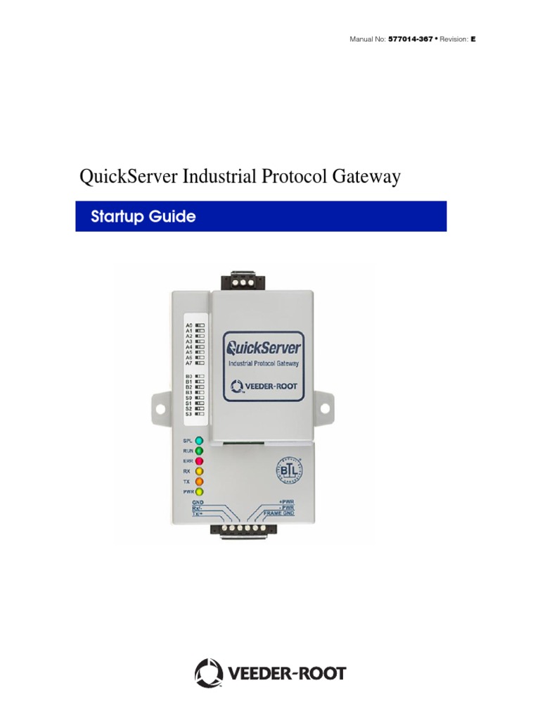 Quickserver Industrial Protocol Gateway: Startup Guide | Download Free PDF | Ip Address ...