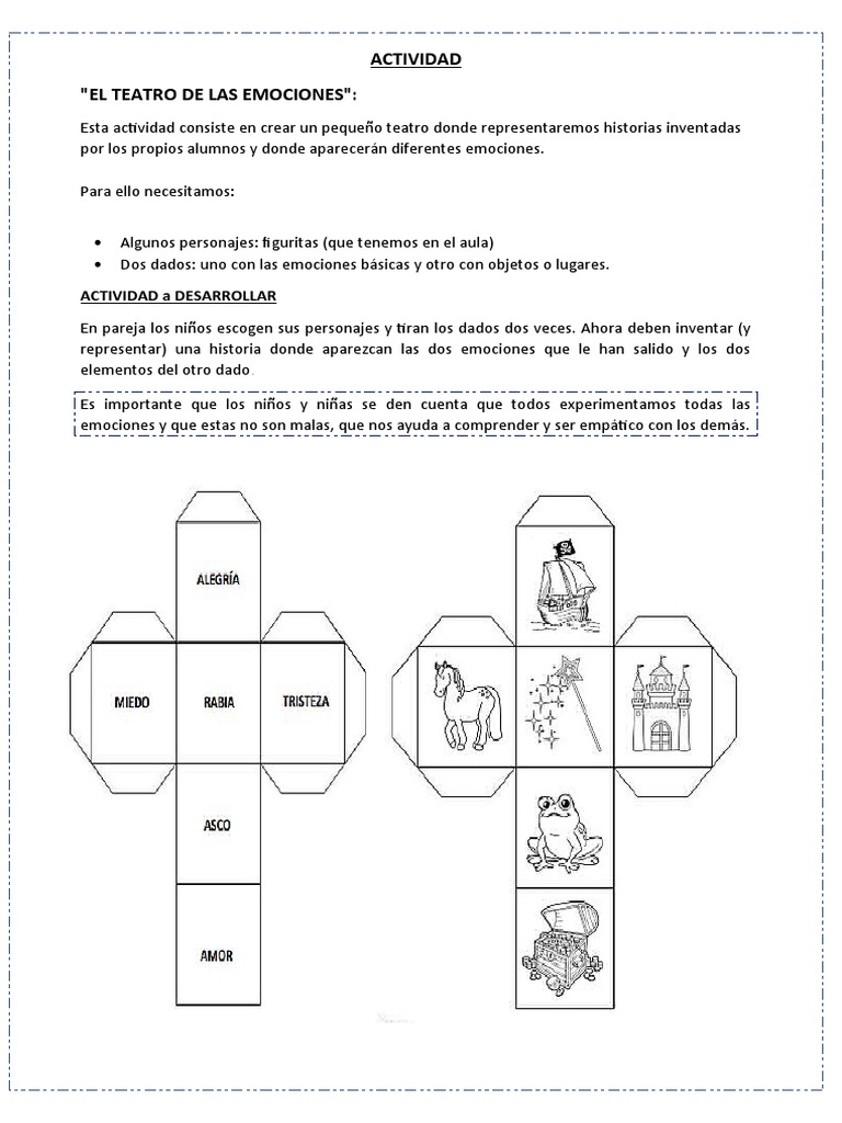 Teatro de las emociones para niños | PDF | Ficción general