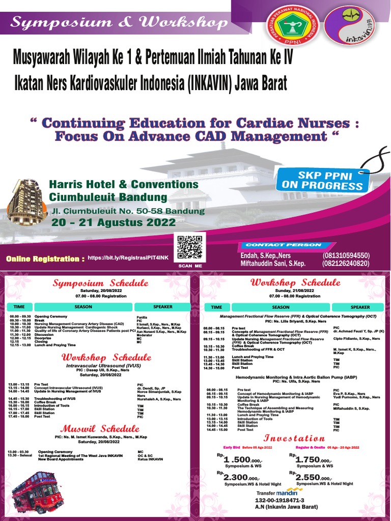 Brosur PIT 4 INKAVIN 2022 | PDF | Thorax (Human Anatomy) | Medical ...