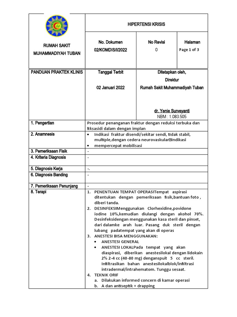 Format PPK Orif | PDF