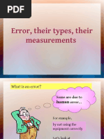 Error Analysis in Class 11 Physics | PDF