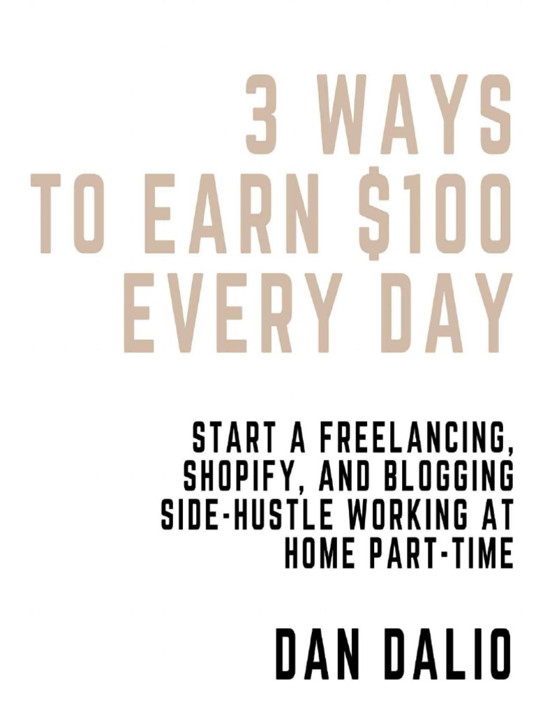 Beginner's Guide to Earning Online | PDF | Search Engine Optimization ...