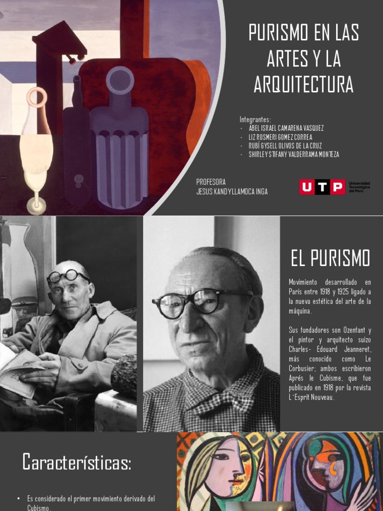 El Purismo en Las Artes y Arquitectura | PDF | Las artes | Estética