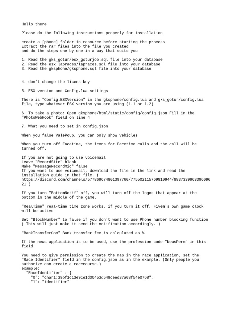 Installation Instruction | PDF | Computer Data | System Software