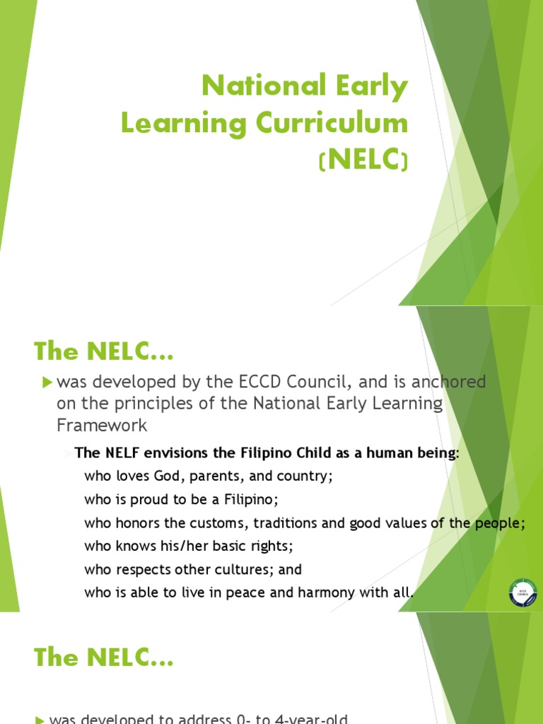 National Early Learning Curriculum Overview | PDF | Curriculum | Child ...