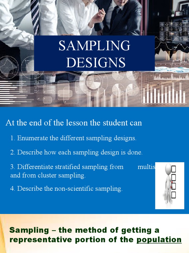 Part 8 - Sampling Designs | PDF | Sampling (Statistics) | Statistics