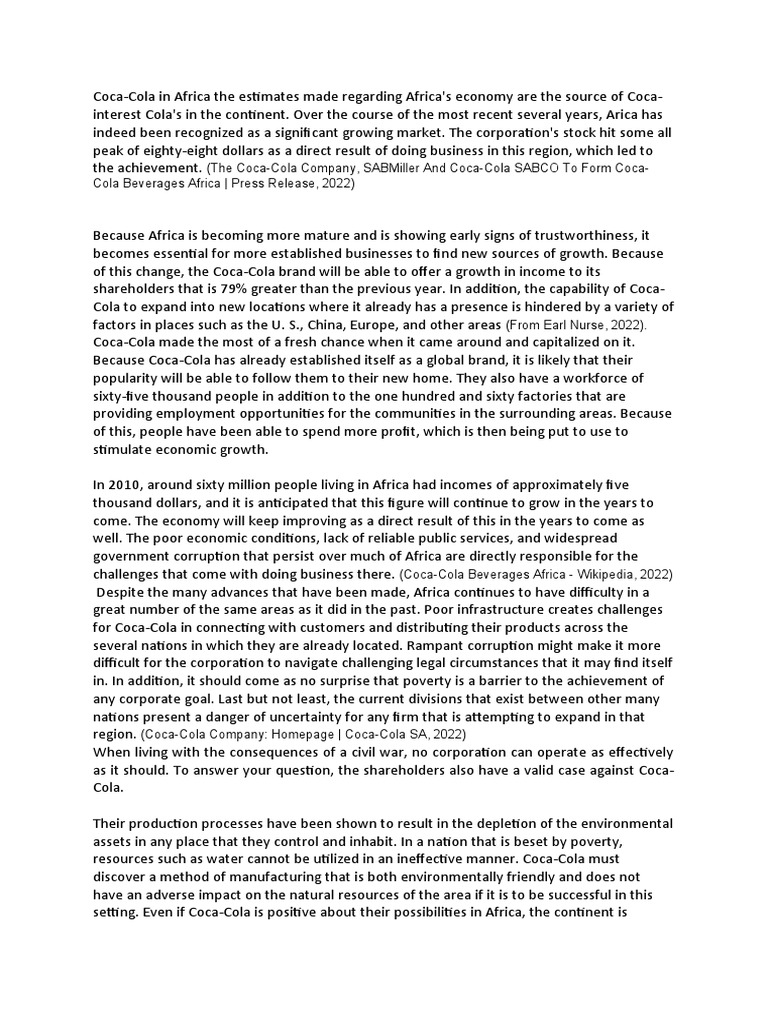 The Coca-Cola Company, Sabmiller and Coca-Cola Sabco To Form Coca-Cola ...