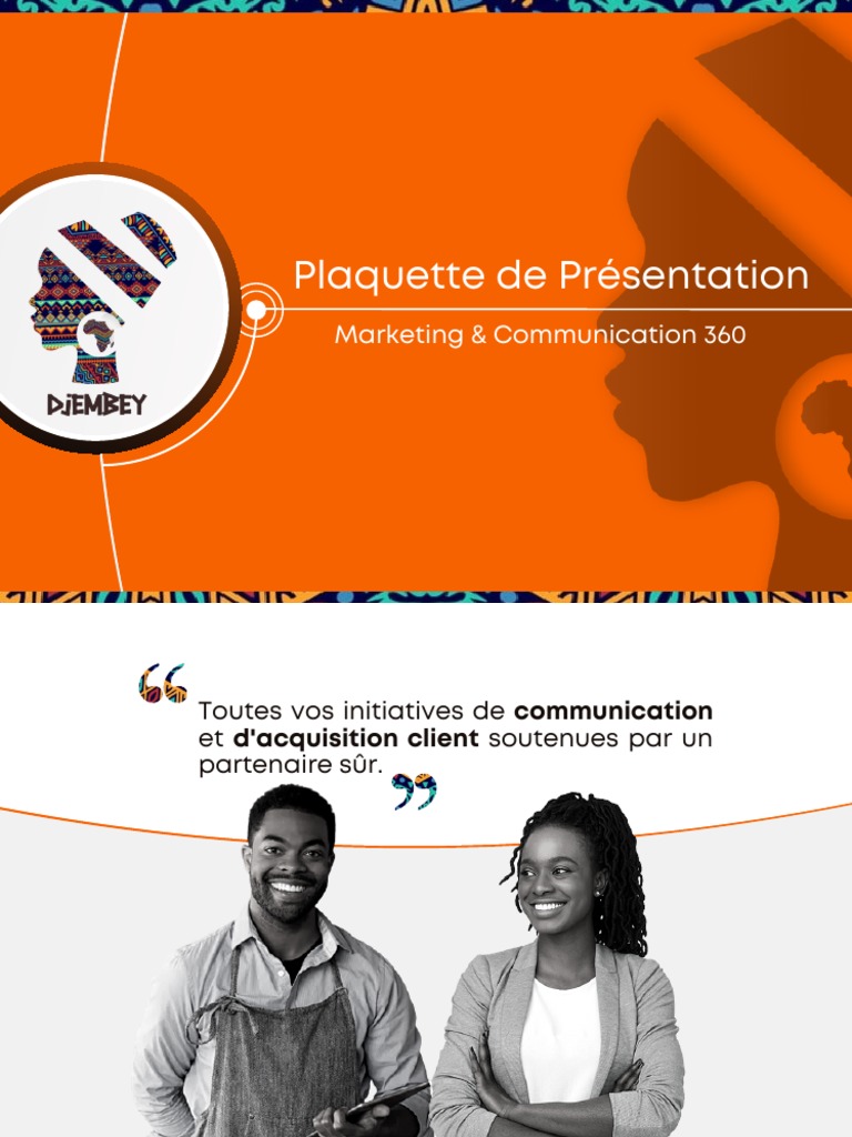 Plaquette de Presentation Djembey | PDF | Commercialisation | Publicité