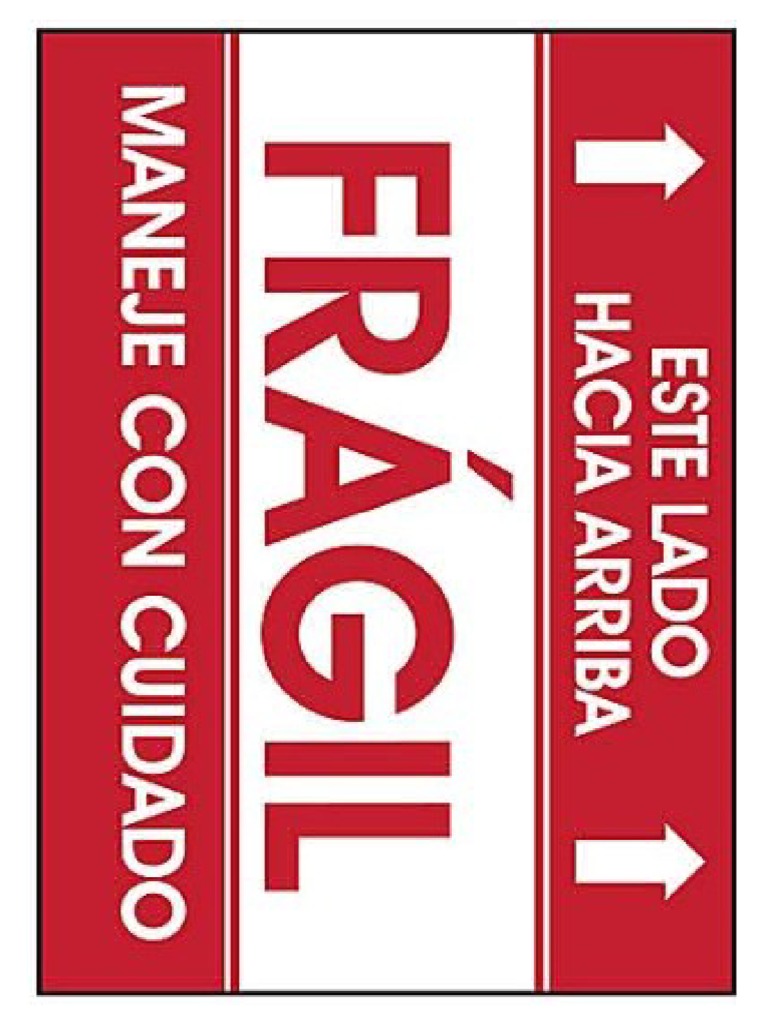 Letrero Fragil | PDF