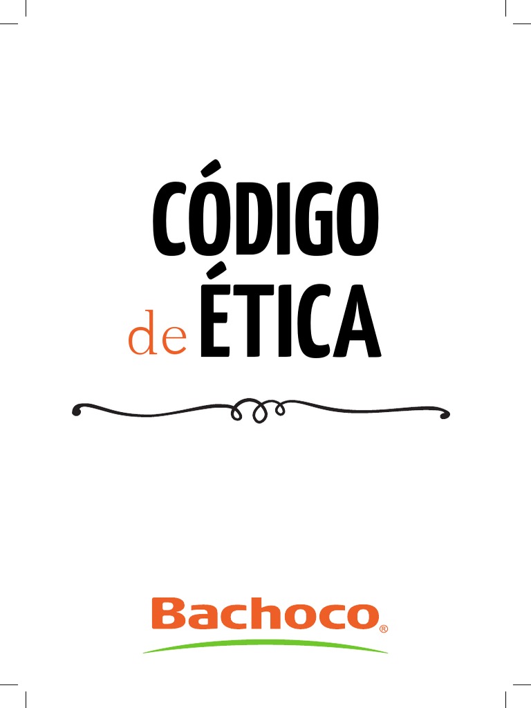 Codigo de Etica Bachoco | PDF | Business | Comportamiento