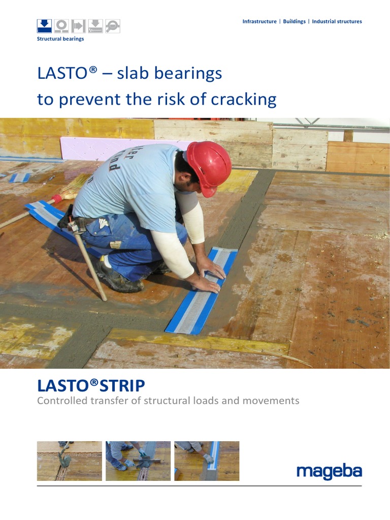 Prospect-Lasto-Strip - Mageba | PDF | Bearing (Mechanical) | Friction