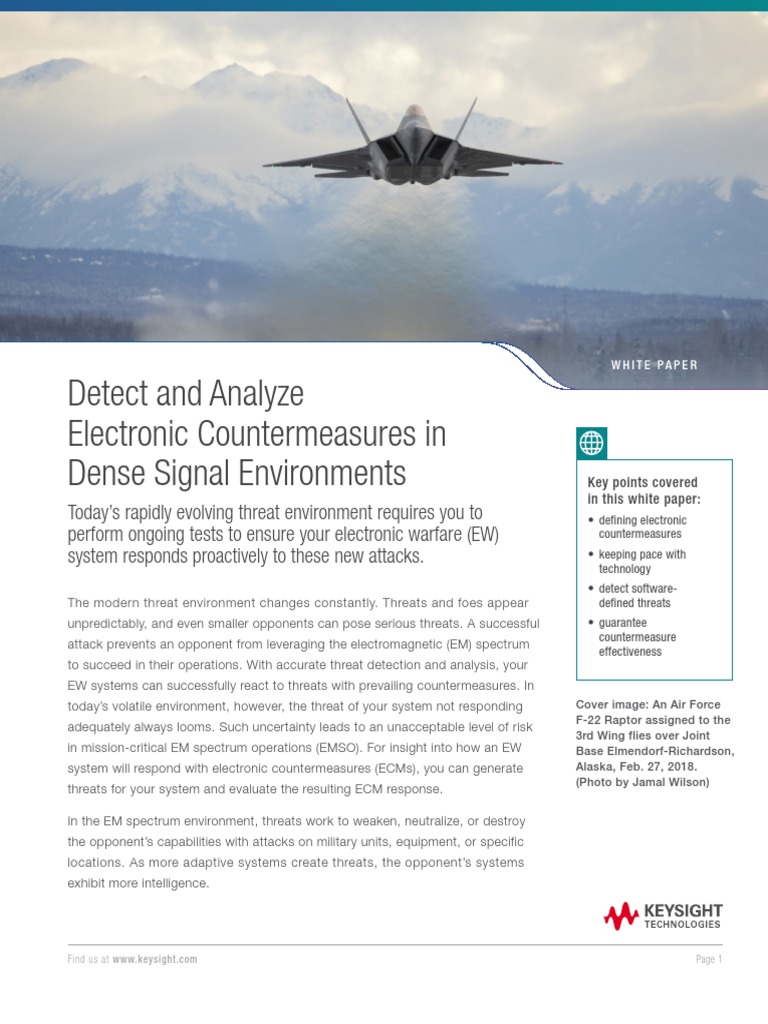 Detect and Analyze Electronic Countermeasures-in-Dense-Signal ...