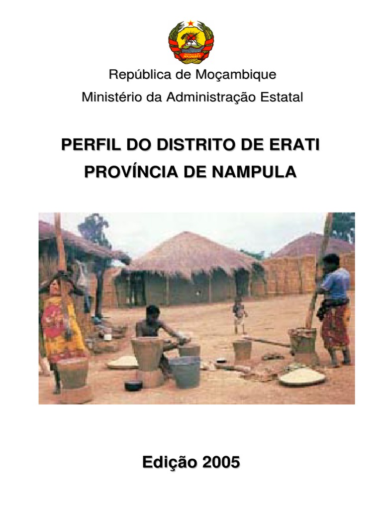 Erati | PDF | Moçambique | Ministério (departamento governamental)
