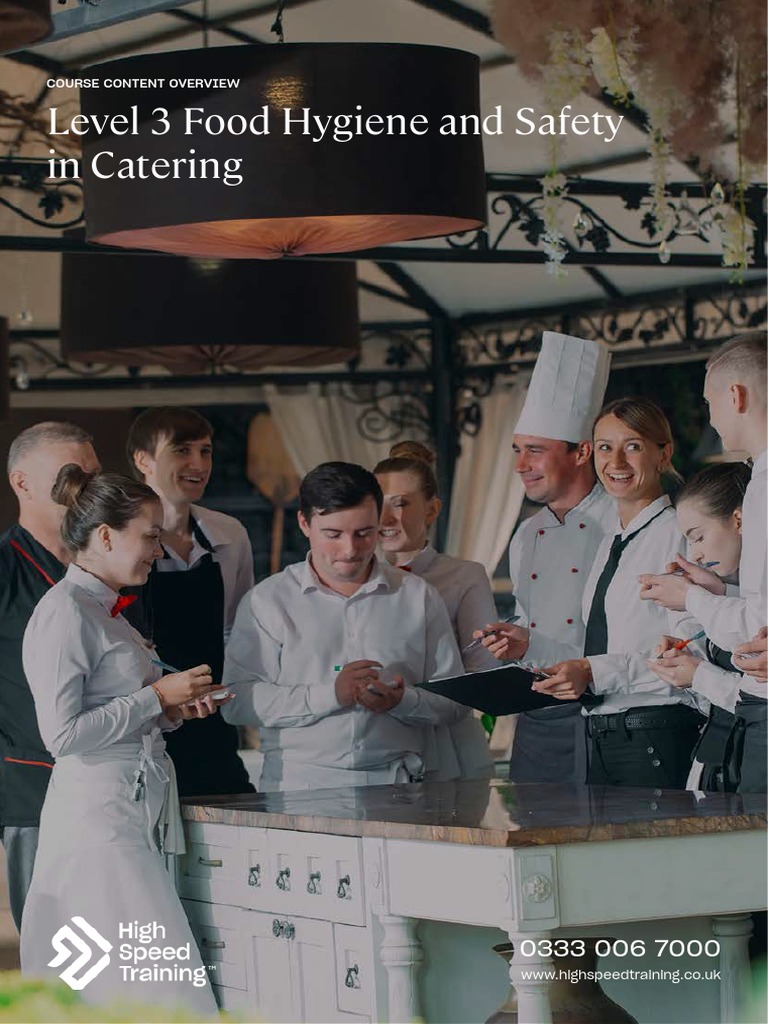 Level 3 Food Hygiene and Safety in Catering: Course Content Overview ...
