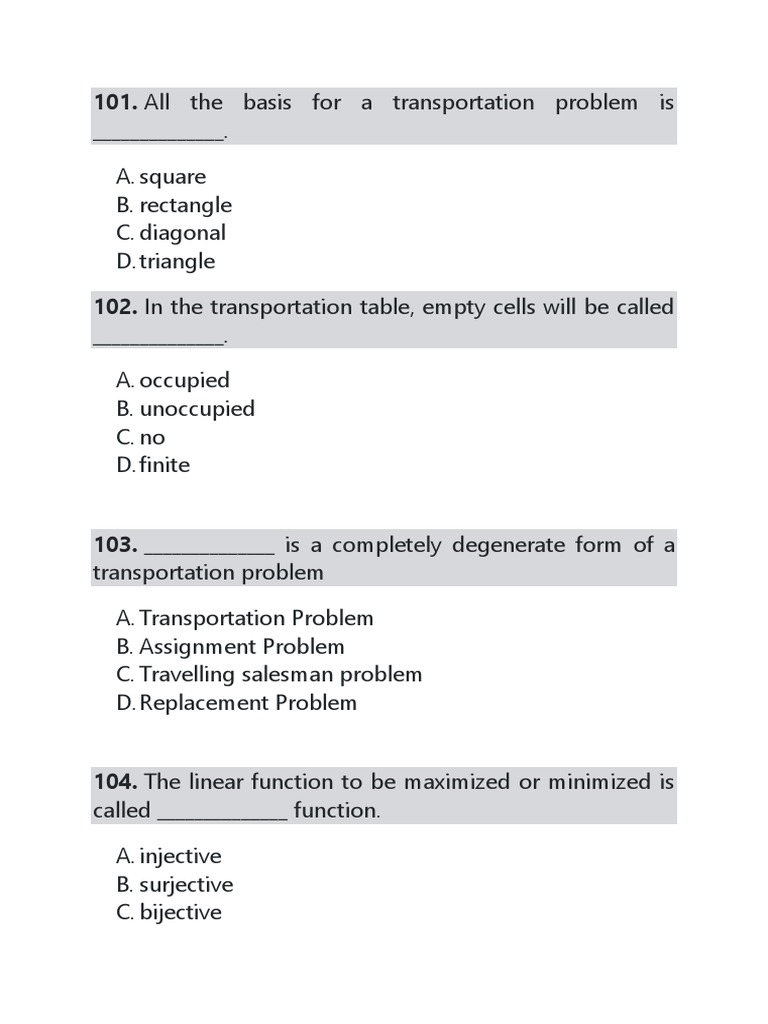 MCQ of or BBA 2nd Year | PDF | Linear Programming | Mathematical Optimization