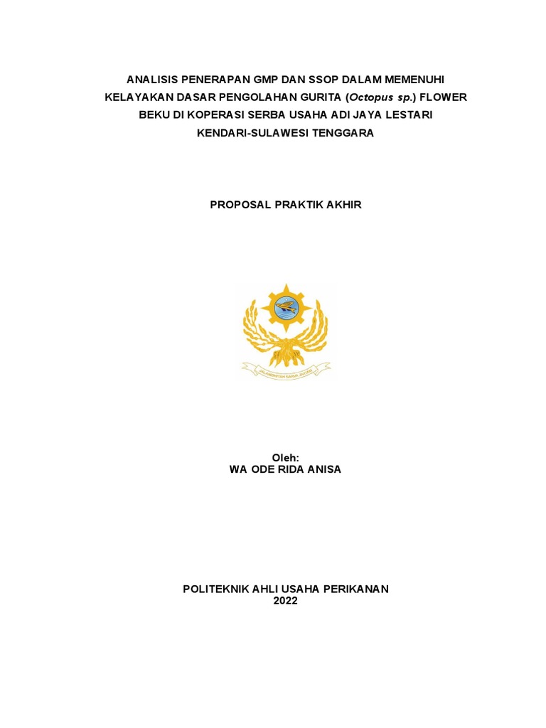 Proposal Kipa Rida | PDF