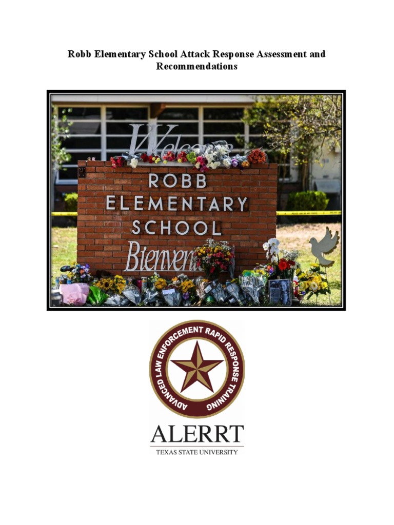 Robb Elementary Attack Response Review | PDF | Door | Police