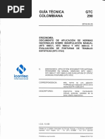 Requisitos NTC 5831 para Ergonomía en Oficinas | PDF | Factores humanos ...