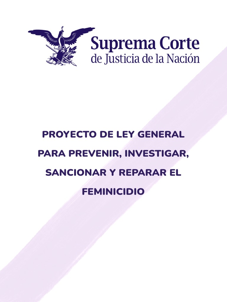Proyecto de Ley General para Prevenir, Investigar, Sancionar y Reparar ... Proyecto de Ley General para Prevenir, Investigar, Sancionar y Reparar ...
