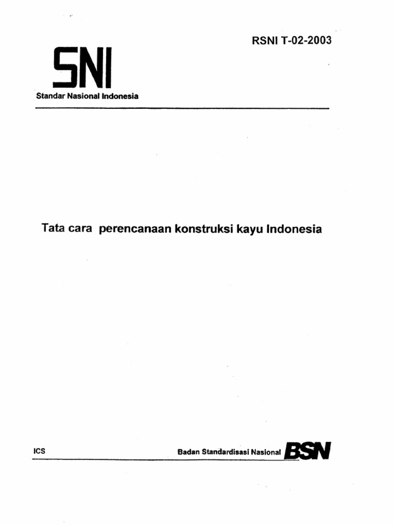 Rsni T-02-2003 | PDF